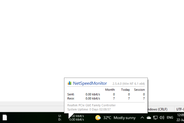 How to show internet speed on windows 10 - internetspeed JK